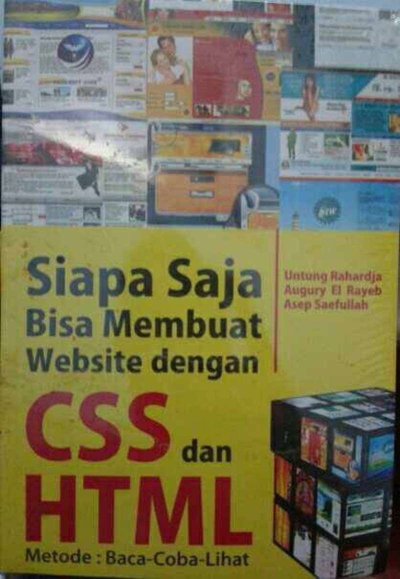 Promo Buku Siapa Saja Bisa Membuat Website Dengan Css Dan Html Diskon ...