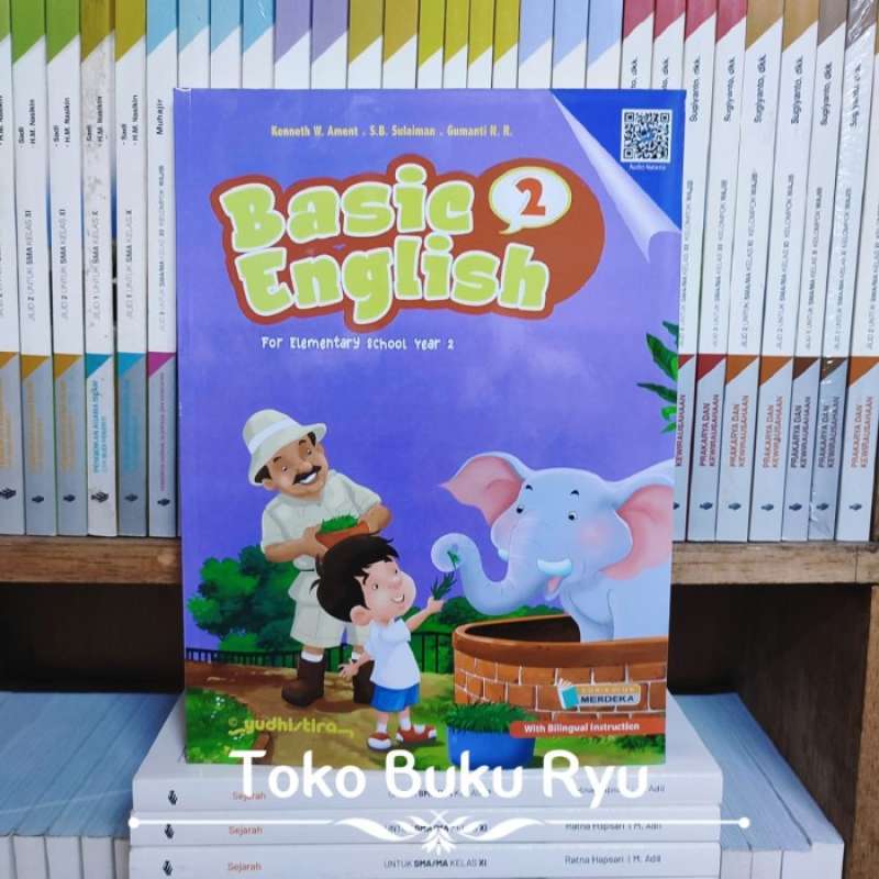 Promo Buku Basic English Kelas 2 / Ii Sd Kurikulum Merdeka Yudhistira ...