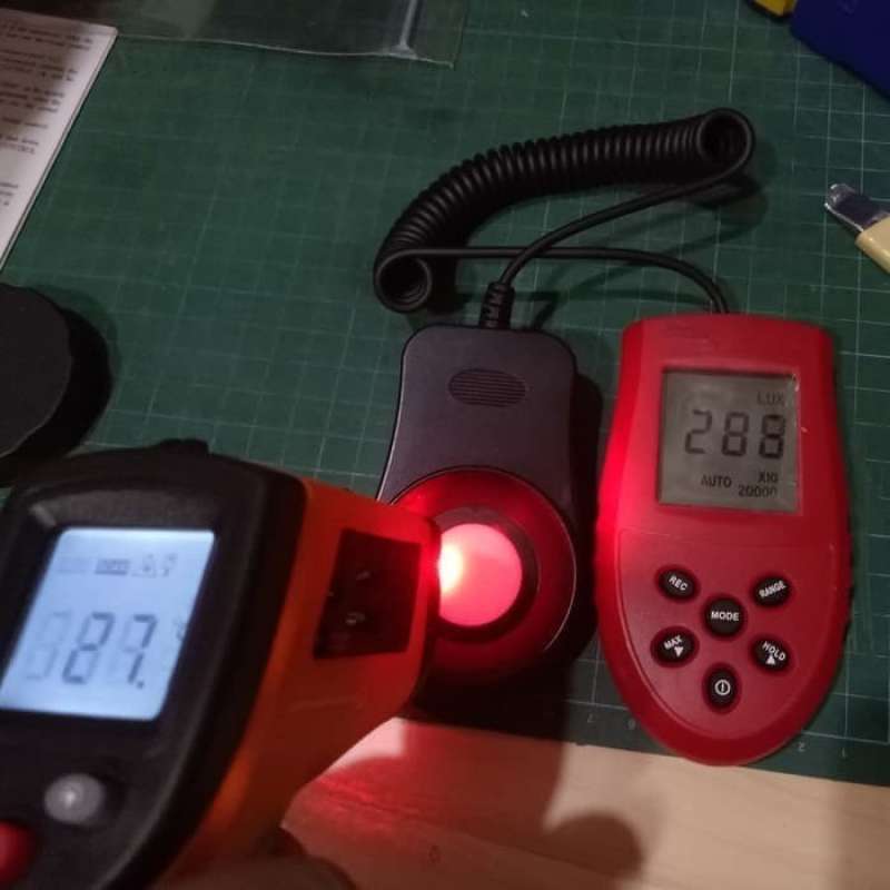 Promo Alat Ukur Tes Cahaya Lumen - Digital Lux Light Flux Meter Tester ...