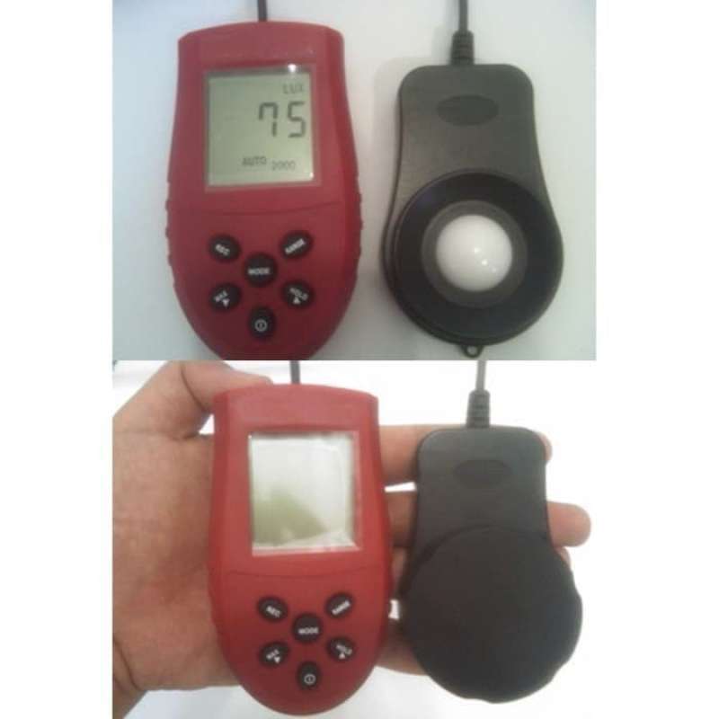Promo Alat Ukur Tes Cahaya Lumen - Digital Lux Light Flux Meter Tester ...
