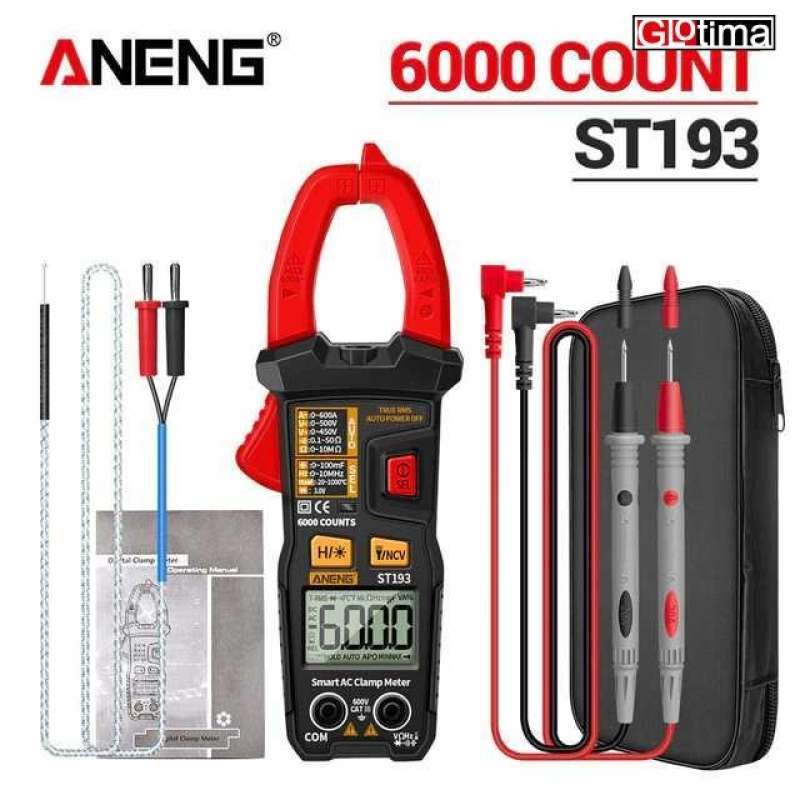 Promo Tang Ampere Amper Digital Lcd Multimeter Voltage Tester Clamp ...