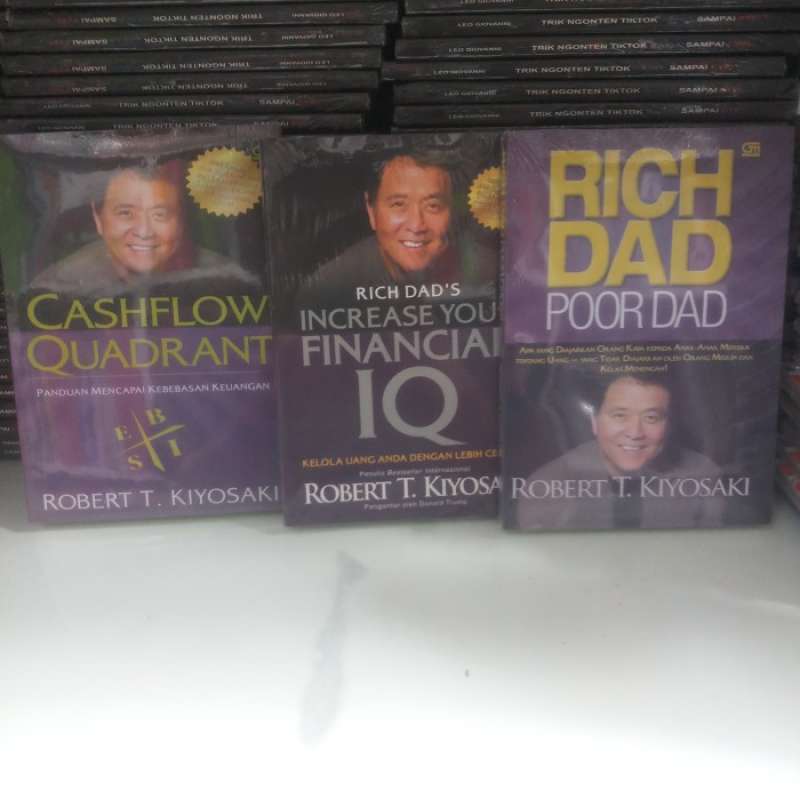 Promo Paket 3 Buku Robert Kiyosaki Rich Dad Poor Dad Cashflow Quadrant ... Promo Paket 3 Buku Robert Kiyosaki Rich Dad Poor Dad Cashflow Quadrant ...