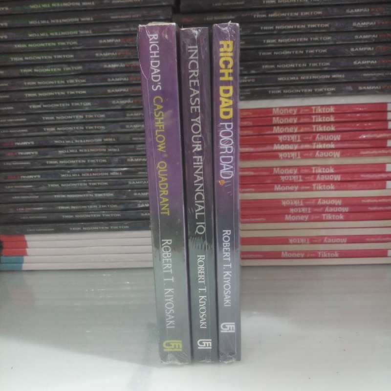 Promo Paket 3 Buku Robert Kiyosaki Rich Dad Poor Dad Cashflow Quadrant ... Promo Paket 3 Buku Robert Kiyosaki Rich Dad Poor Dad Cashflow Quadrant ...