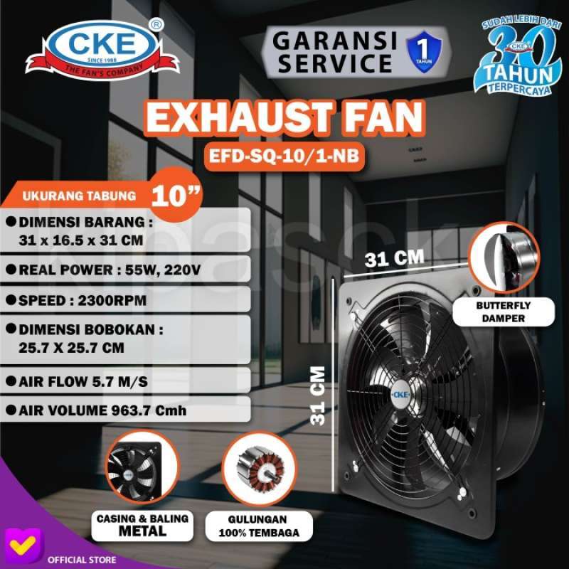 Promo Exhaust Fan 10 Inch Booster Fan Duct Fan Exhaust Fan Drum Cke Duct Fan Diskon 23% Di ...