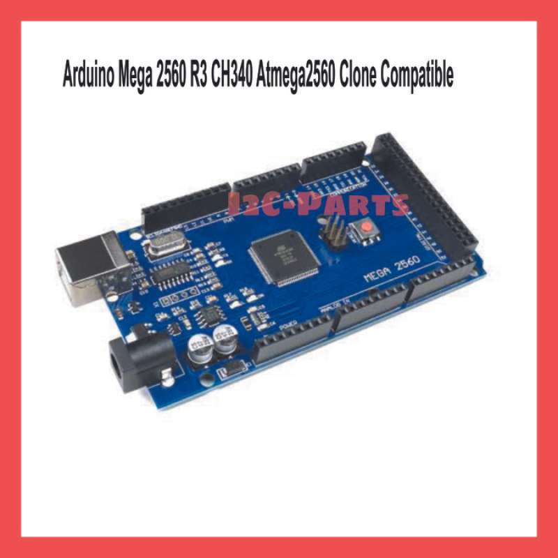 Promo Arduino Mega 2560 R3 Ch340 Atmega2560 Compatible Tanpa Cable