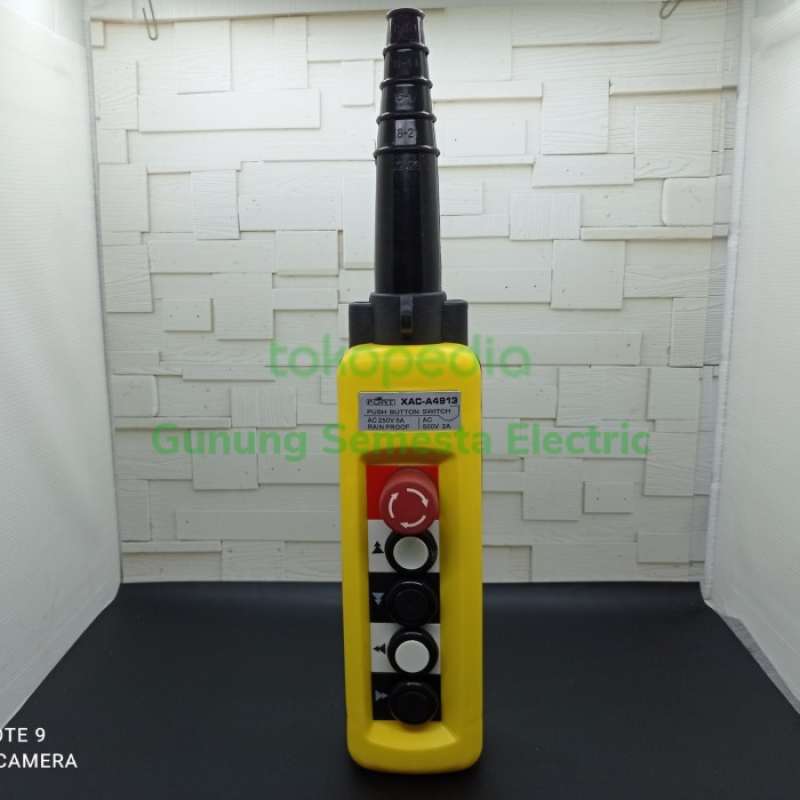 Promo Hoist Push Button Xac-a4913 4 Tombol With Emergency Fort Diskon ...