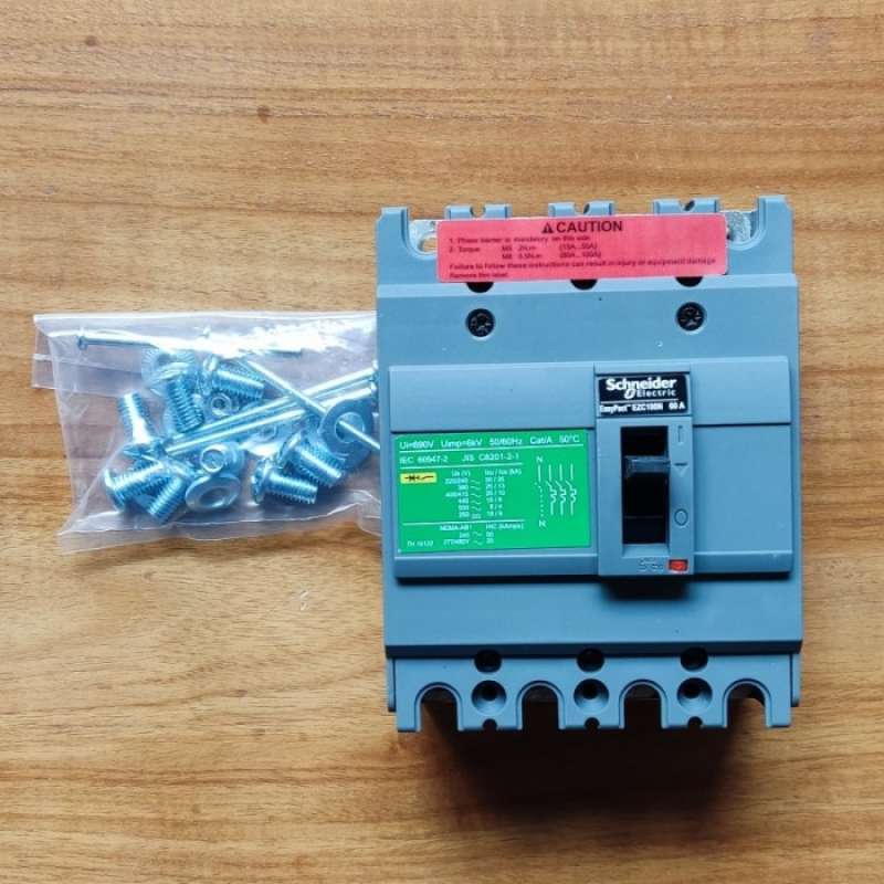 Promo Mccb / Breaker Schneider Ezc100n 4p 60a 18ka 4pole Ezc100n4060 ... Promo Mccb / Breaker Schneider Ezc100n 4p 60a 18ka 4pole Ezc100n4060 ...