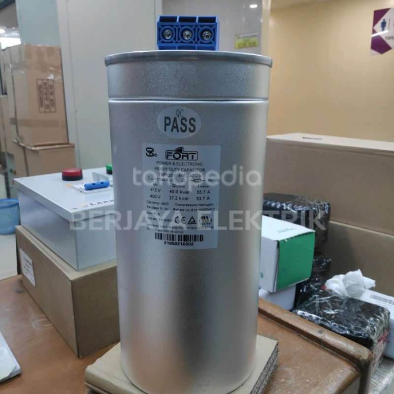 Promo Fort Kapasitor Capacitor 40kvar 415v 3phase Fort Diskon 23% Di Seller Darmaroca ...