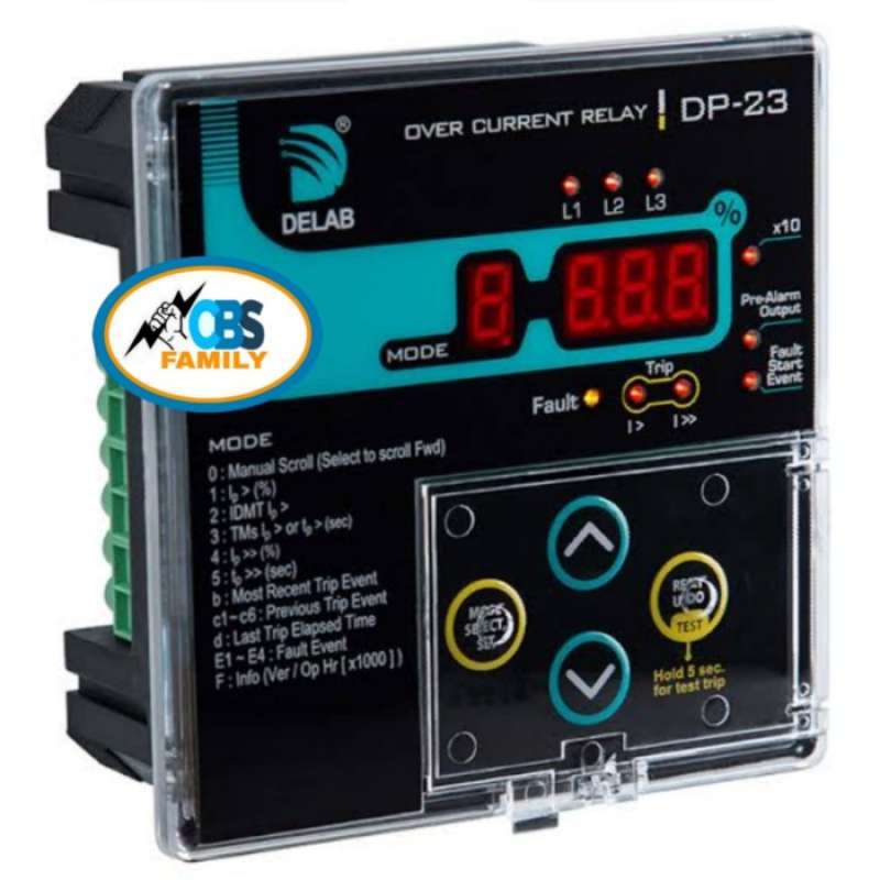Promo Over Current Relay Tipe Dp23 Merk Delab Diskon 23% Di Seller Darmaroca - Cengkareng Barat ...