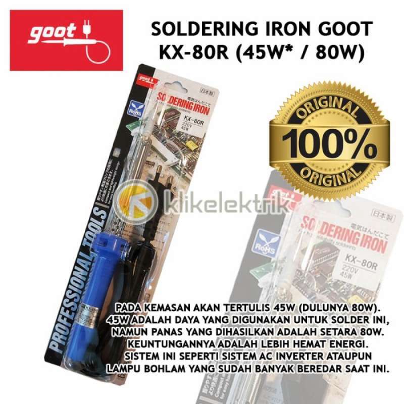 Promo Solder Goot 80w Japan Diskon 23% Di Seller Darmaroca - Cengkareng Barat, Kota Jakarta ...