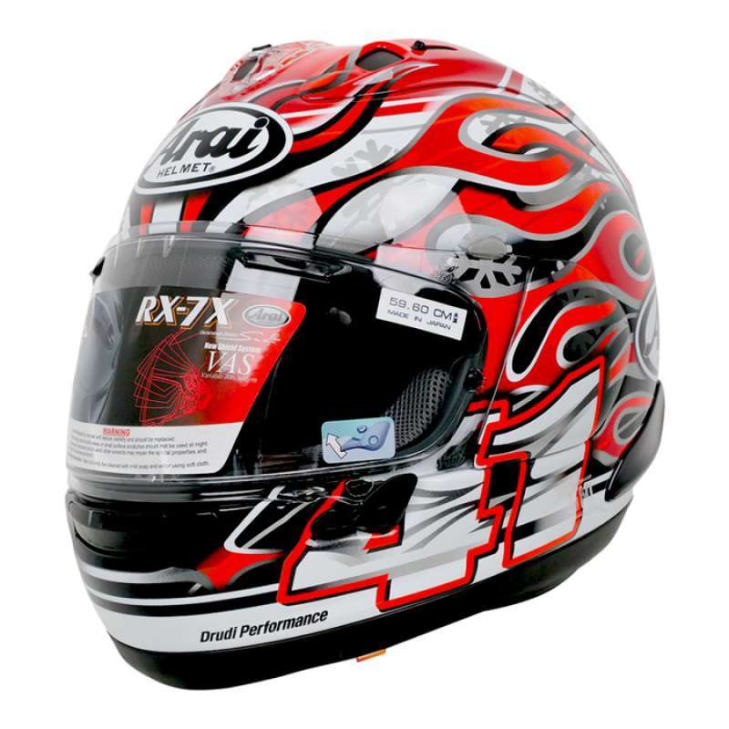 Jual Arai Sni Rx7x Haga Helm Full Face- Red - Xl Di Seller Toplets Shop ...