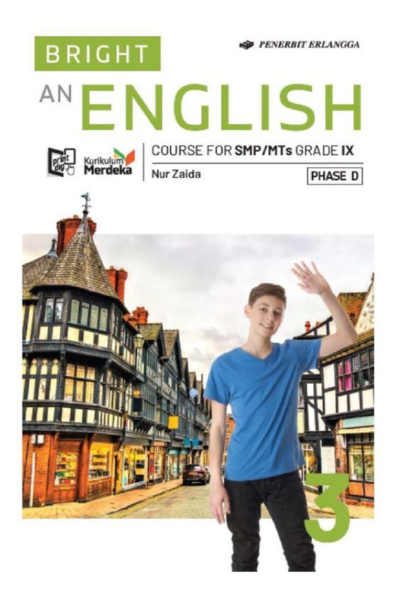 Jual Buku Bright 3 An English Course For Smp Mts Kelas 9 Nurzaida Kurikulum Merdeka Di Seller ...