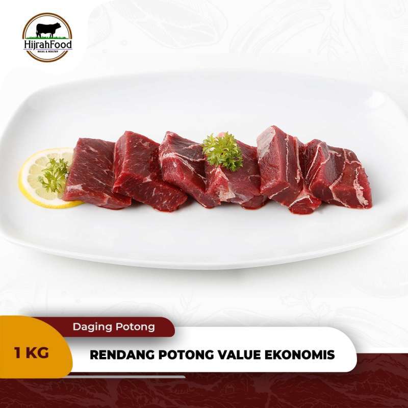 Promo Daging Rendang Potong Value Ekonomis | Beef Rendang Portion ...