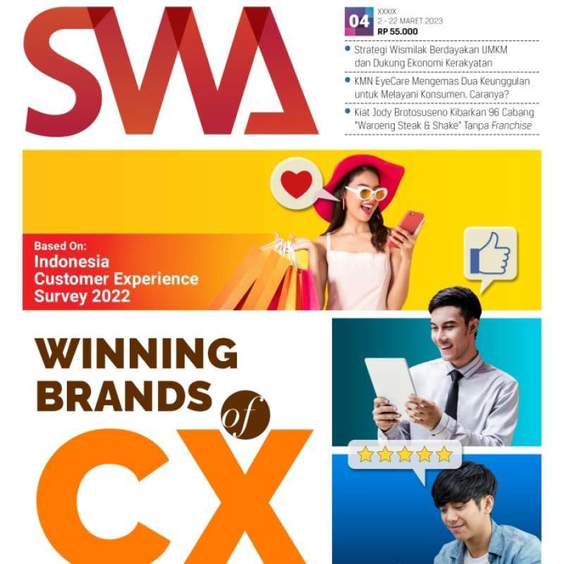 Promo Majalah Swa Edisi 04/2023 Indonesia Er Experience 2022 Diskon 23% Di Seller Anjangsana ...
