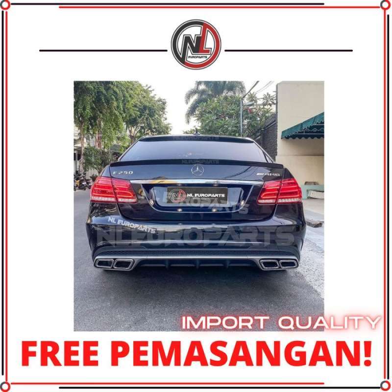 Promo Roof Spoiler Mercedes Benz Mercy W212 Roof Wing Spoiler Black ...