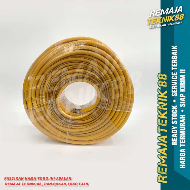 Promo Selang Kompresor Angin Kuning 100 Meter St Helena High Pressure ...