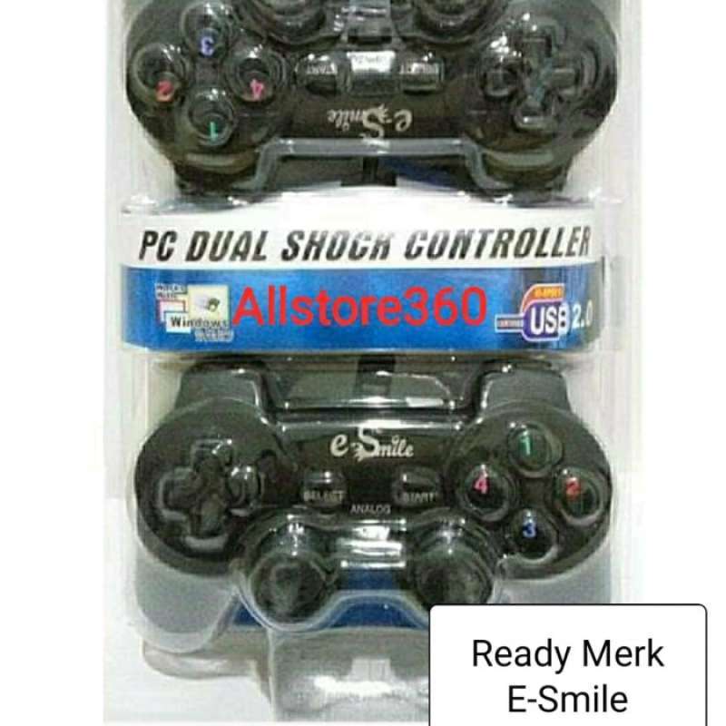 Promo Gamepad Double Hitam M Tech Mt-830d. Joystick Controller Pc ...