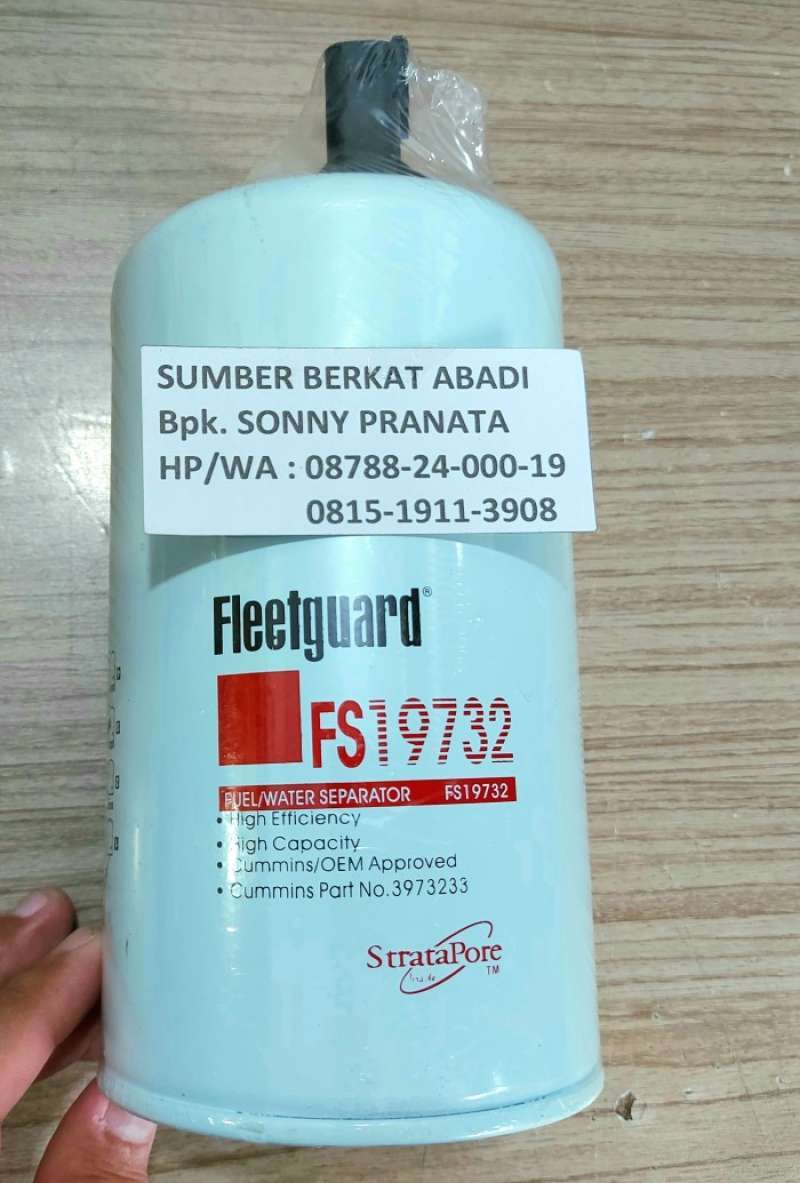 Promo Fleetguard Fs19732 Fs 19732 Fuel Water Separator Diskon 23% Di ...