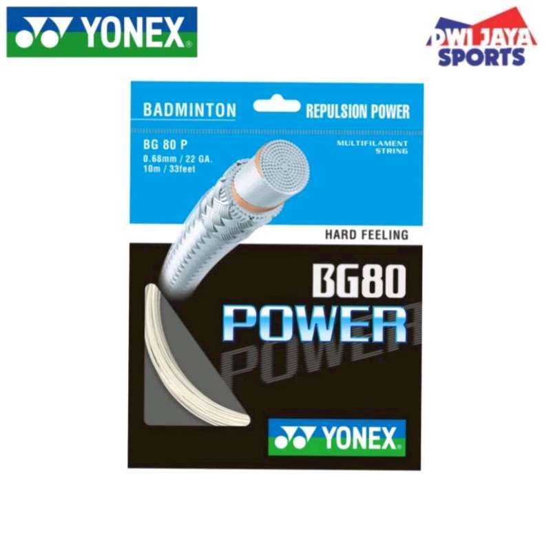 Jual Yonex Bg80 Power Sp Badminton String | Senar Raket Badminton ...