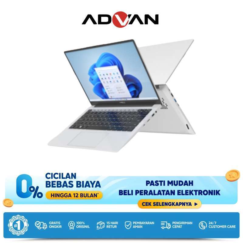 Promo Advan Workplus Core I5-1235u 16gb 512gb / 1tb / 1.5tb Ssd 14 Ips ...