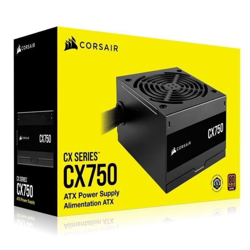 Jual Psu 750 Watt Corsair 80 Plus Bronze -cx750 Di Seller Swastikacomp - Kacapiring, Kota ...