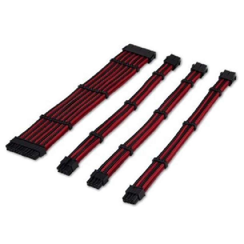 Jual Psu Extension Tecware Flex Cables Set-sambungan Kabel Psu - Black ...