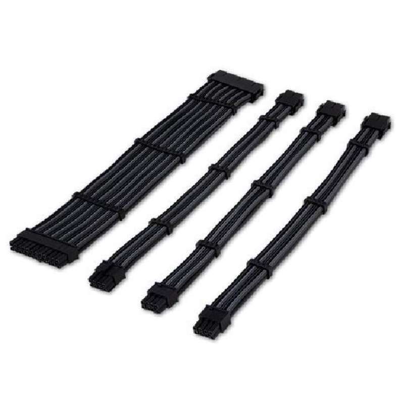 Jual Psu Extension Tecware Flex Cables Set-sambungan Kabel Psu - Black ...