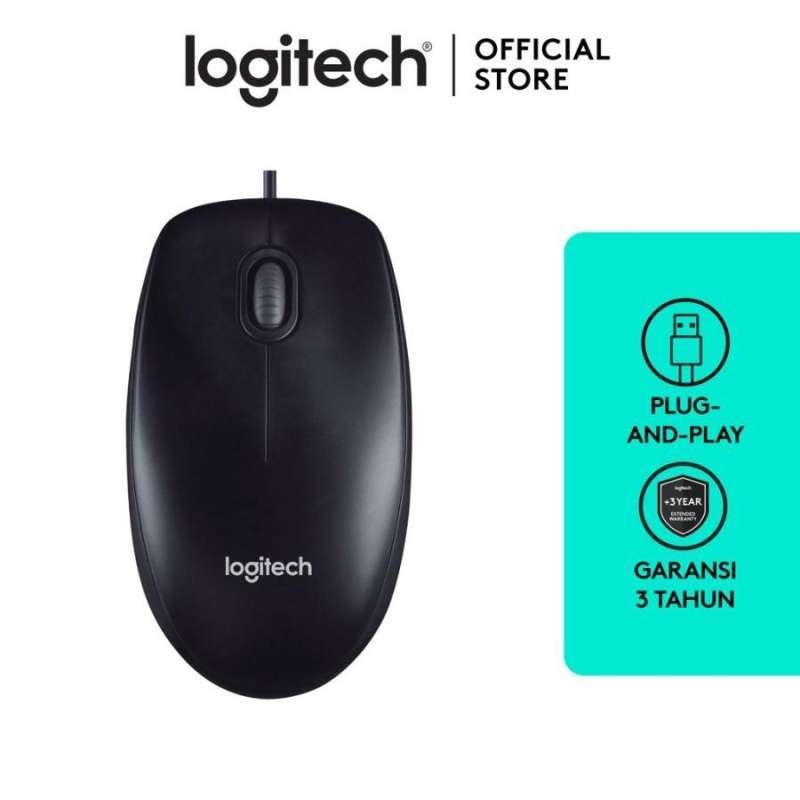 Jual Mouse Logitech M100r Usb Resmi Original Di Seller Jana Computer ...