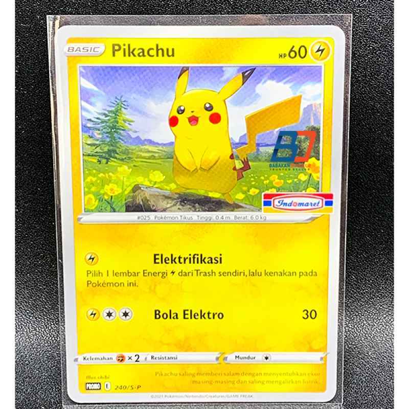 Jual Kartu Pokemon Indomaret Pikachu Di Seller Babakan Dangdeur - Nagasari, Kab. Karawang | Blibli
