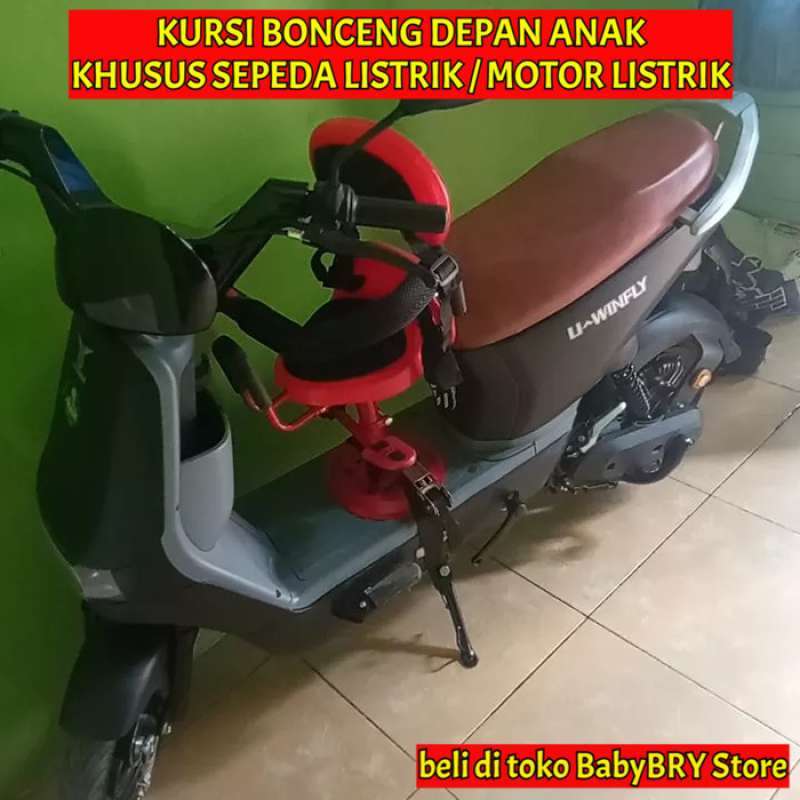 Promo Kursi Anak Bonceng Depan Motor Matic Motor Sepeda Listrik Tempat ...