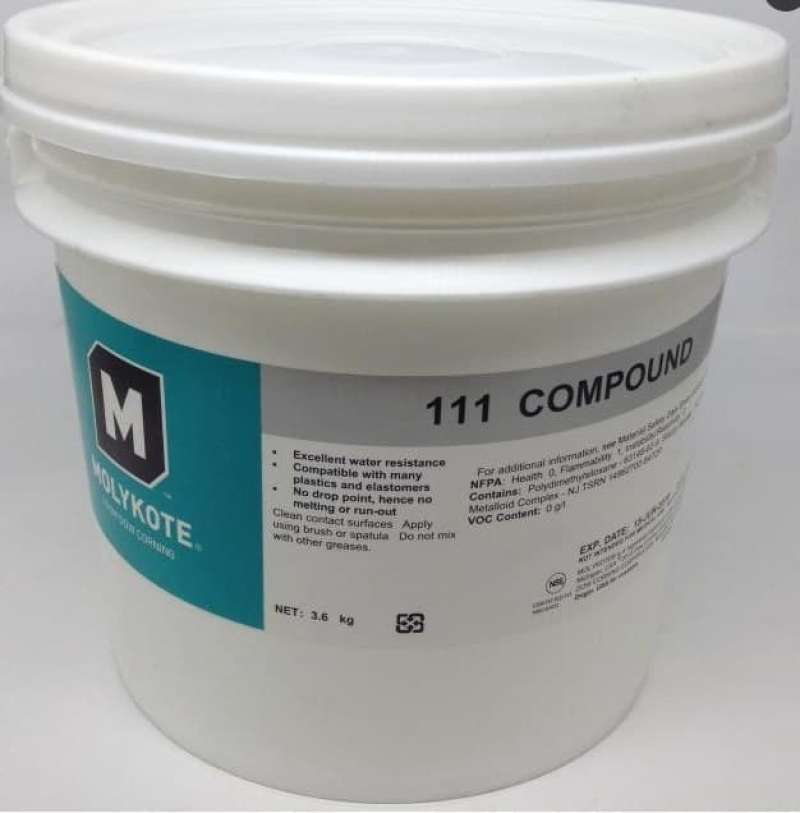 Promo Dow Corning Molykote 111 Compound Silicone Grease 3,6kg,molycote ...
