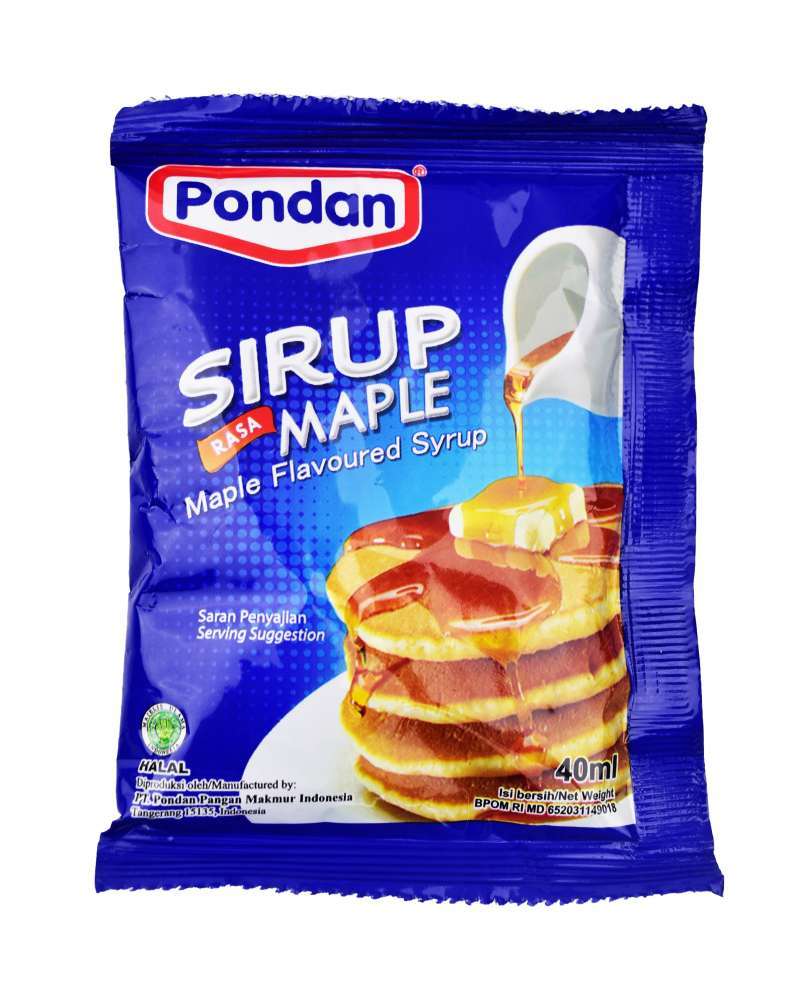 Jual Pondan Sirup Maple Sachet 40 Ml Di Seller Supermart Solution ...