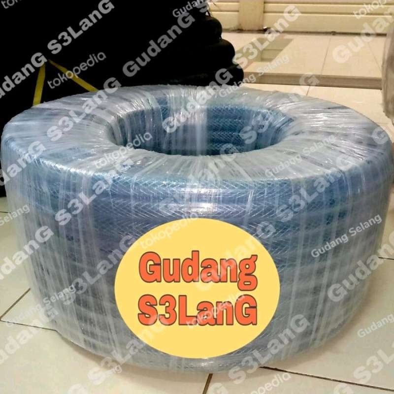 Promo Selang Air Serat Uk 1/2in Roll Selang Plastik Tebal Benang Keran ...