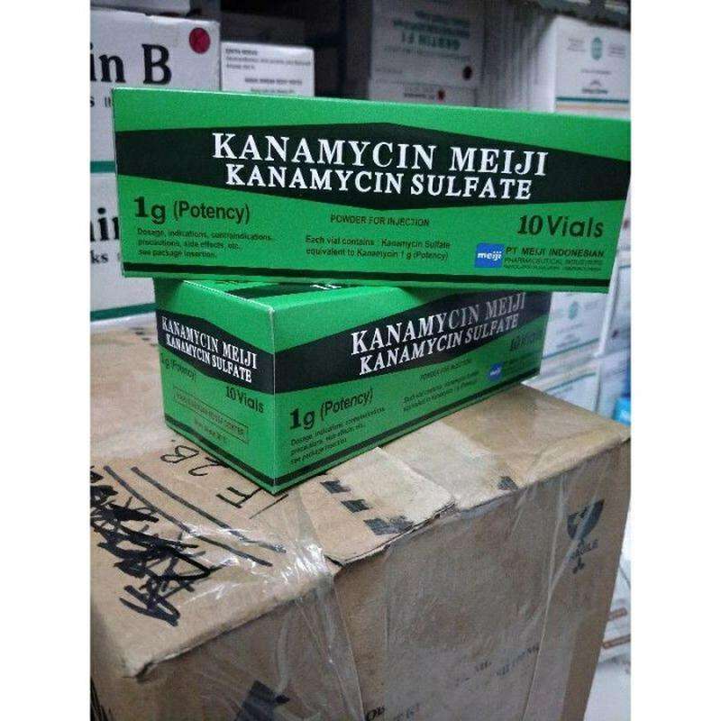 Jual Original Kanamycin Meiji / Box Isi 10 Vial Exp 2025 Di Seller ...