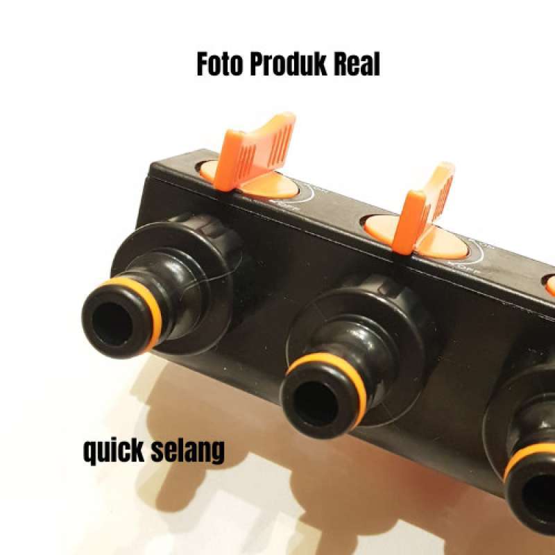 Promo Promo - 4 Way Valve Water Diversion Controller Garden Hose Pipe ...