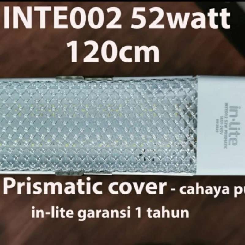 Promo Lampu Neon Led Inlite Inte002 T8 52w 120 Cm Prismatic - Tube ...