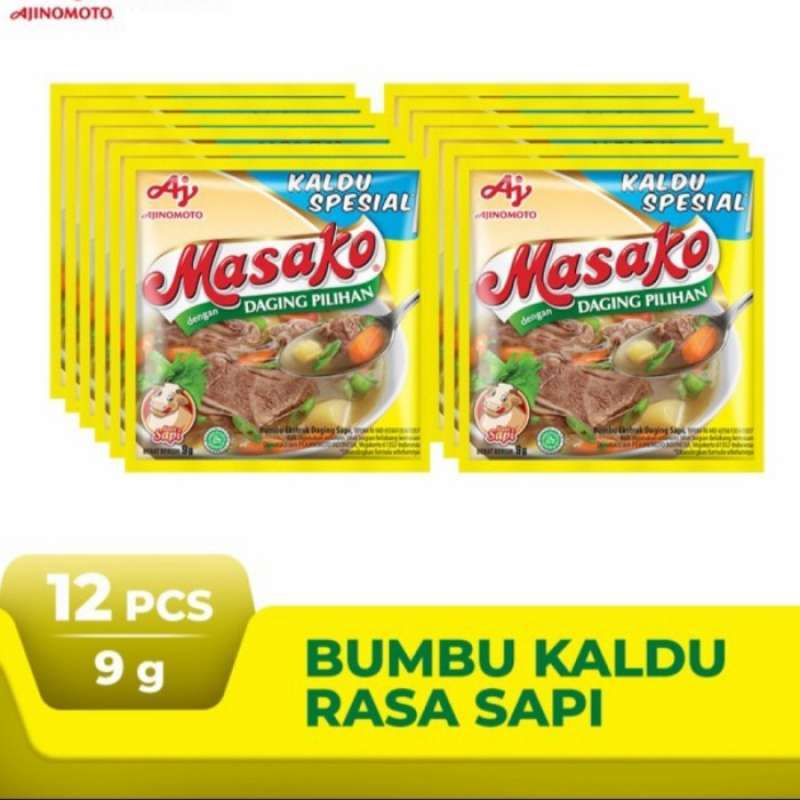 Promo Penyendap Rasa Masako Ayam & Sapi 1kg | Ajinomoto Penyedap Rasa ...