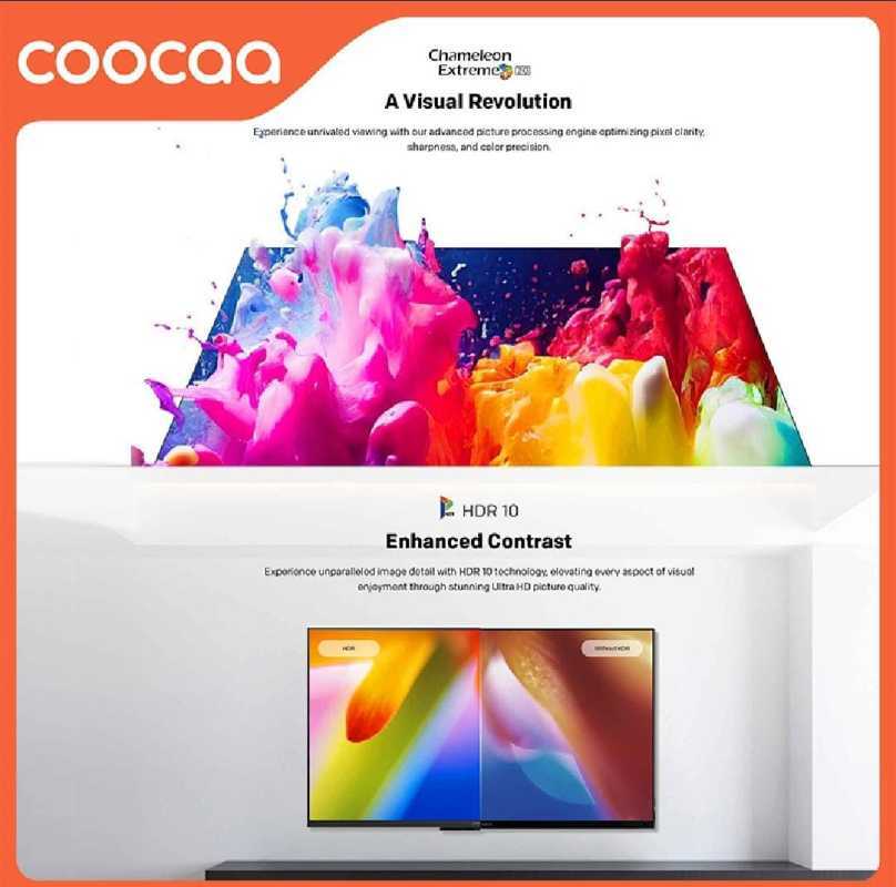 Promo Coocaa 50y65 Led Smart Google Tv - 4k Uhd - Dolby Audio - Hdr10 ...