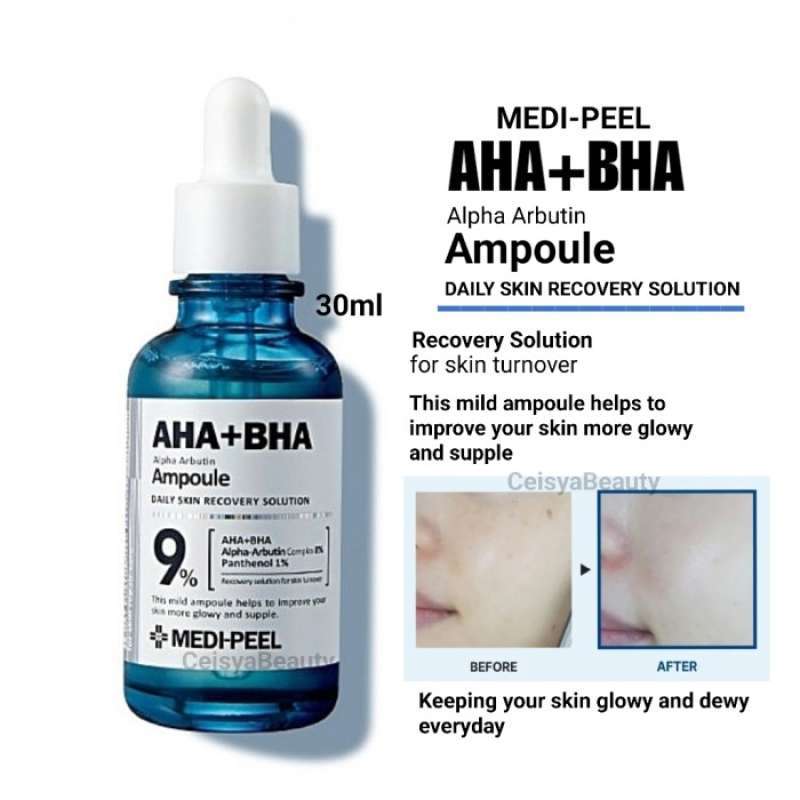 Promo Medi-peel Medipeel Aha+bha Alpha Arbutin Ampoule 30ml Diskon 33% ...