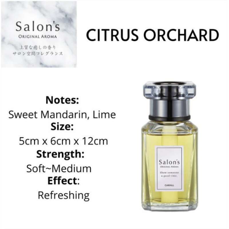 Promo Parfum Mobil Ruangan Cair Carall Salon's Urban Jepang Air Fresh Refill Diskon 24% Di ...
