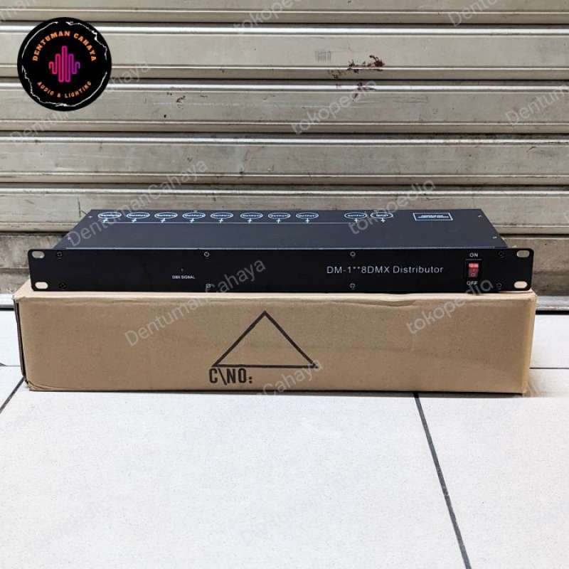 Jual Splitter Spliter Dmx 8 Channel 8ch 8way Penguat Sinyal Dmx ...