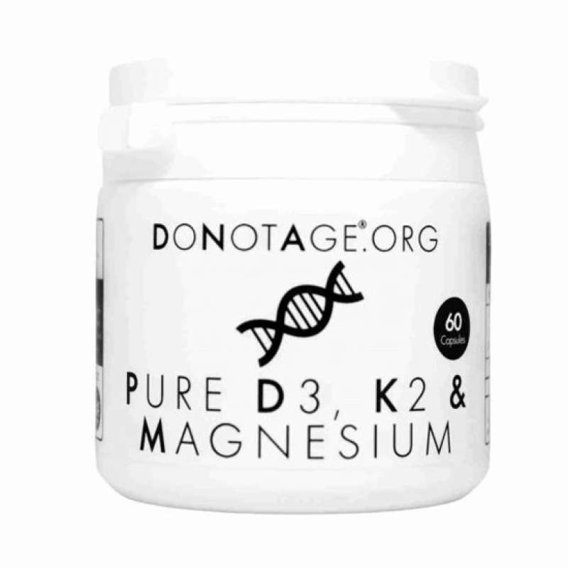 Promo Donotage Pure Vitamin D3 K2 Magnesium L Threonate 60 Capsules ...