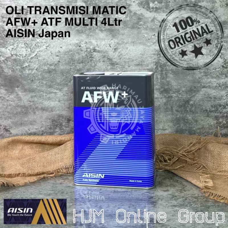 Promo Oli Transmisi Automatic Aisin Oil Atf Afw+ Atf Multi 4 Liter ...