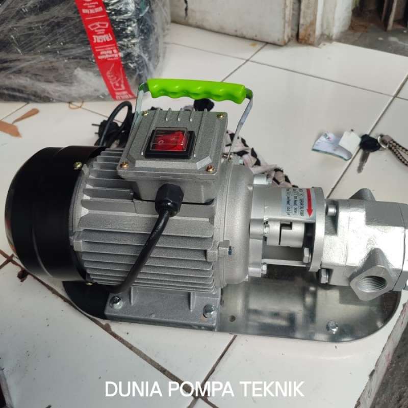 Promo Pompa Gear Pump Wcb 100 Lpm 220v Transfer Minyak Solar Stainless ...