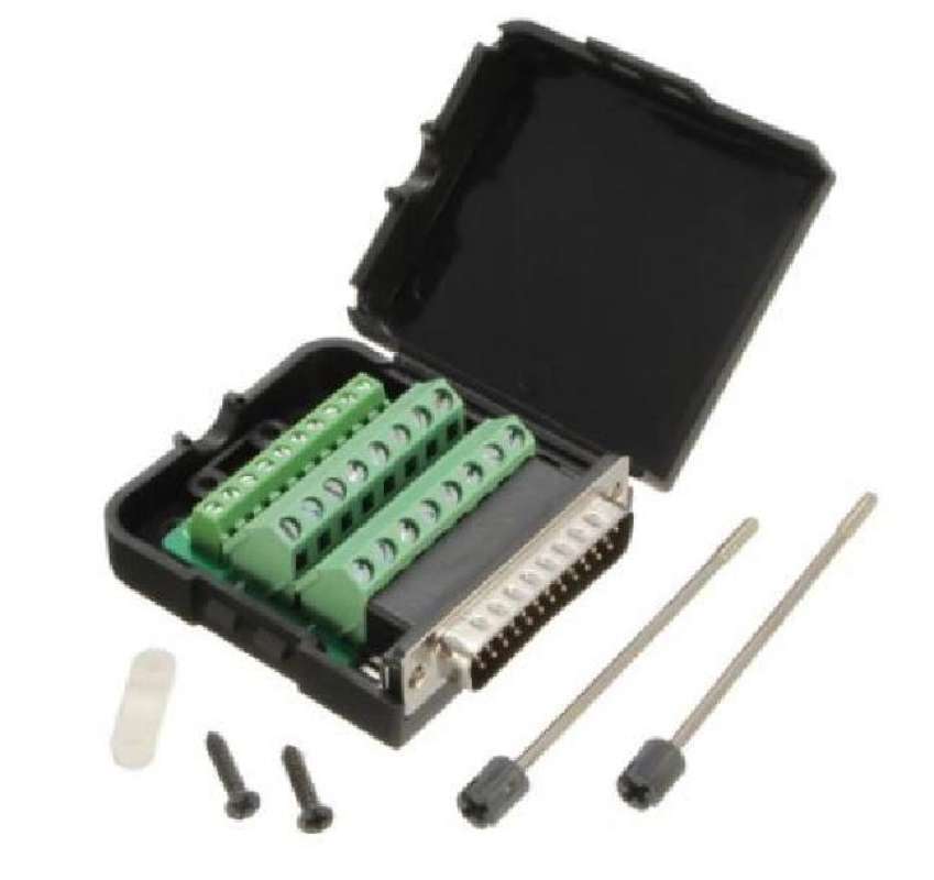 Jual Db25 Terminal Connector With Cover Male Terminal 25 Pin - Male Di ...