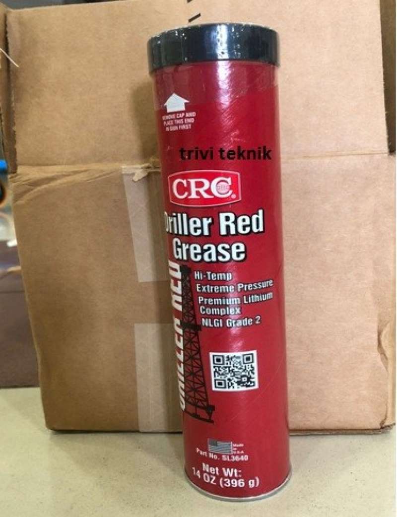 Promo Crc Driller Red Grease Extreme Pressure High Temp Sl3640,pelumas ...