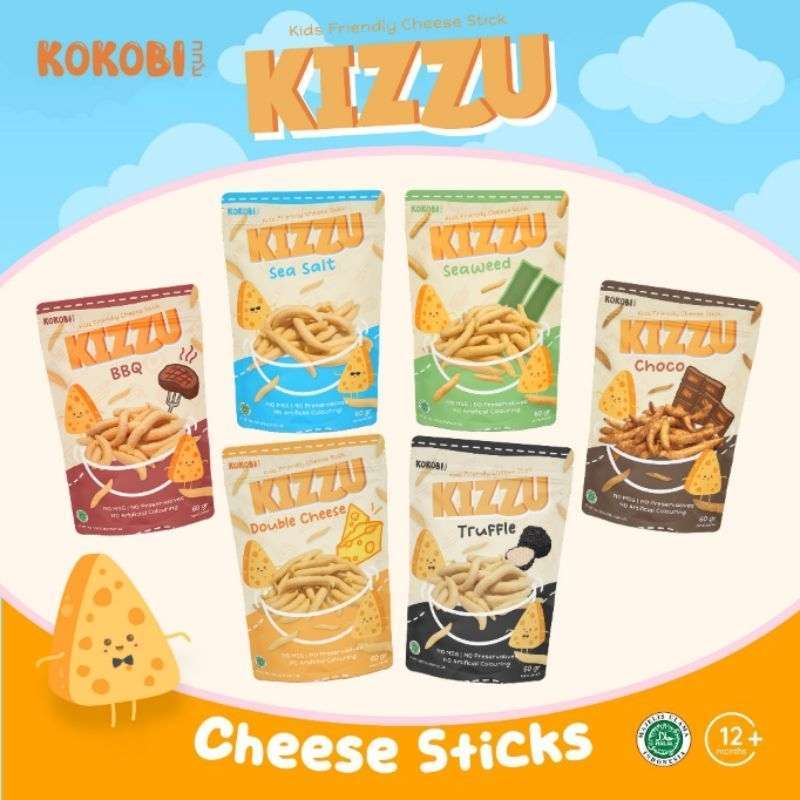 Jual Kokobi Kizzu - Kids Friendly Cheese Stick | Snack Bayi Dan Anak ...