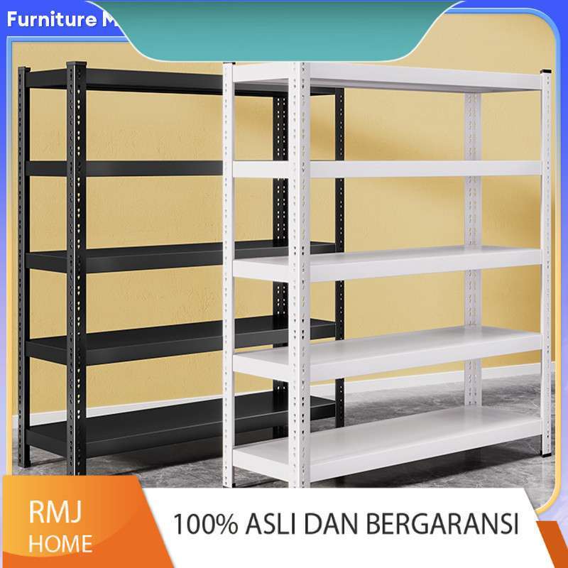 Promo Rak Besi Siku 6 Tingkat Rak Susun Besi Rak - Hitam 5l 30*75*180cm ...
