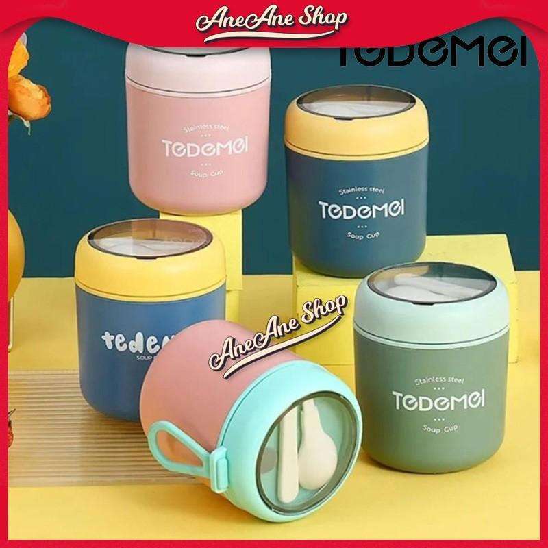 Jual Tedemei Termos Sup Kotak Makan Anak Stainless 304 Kids Lunch Box ...