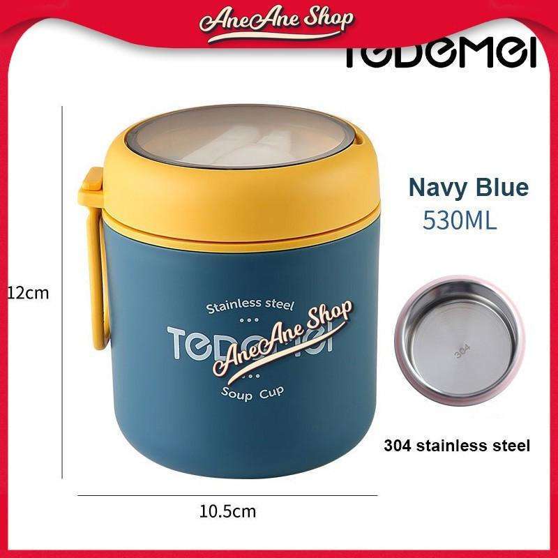 Jual Tedemei Termos Sup Kotak Makan Anak Stainless 304 Kids Lunch Box Set Di Seller Aneane Shop ...
